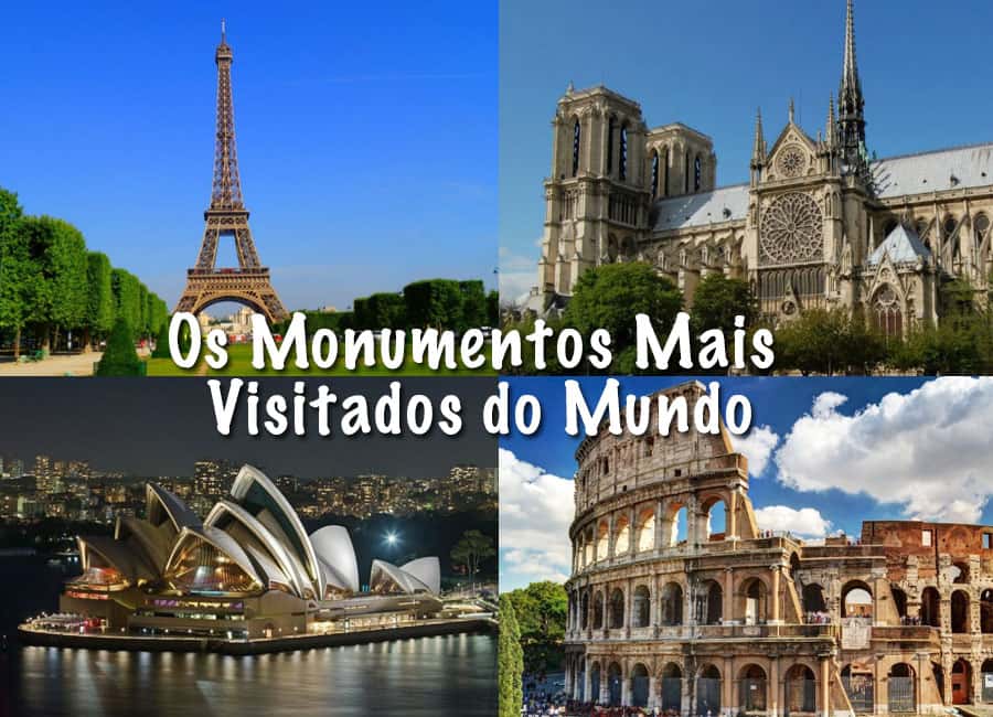 Os Monumentos Mais Visitados do Mundo